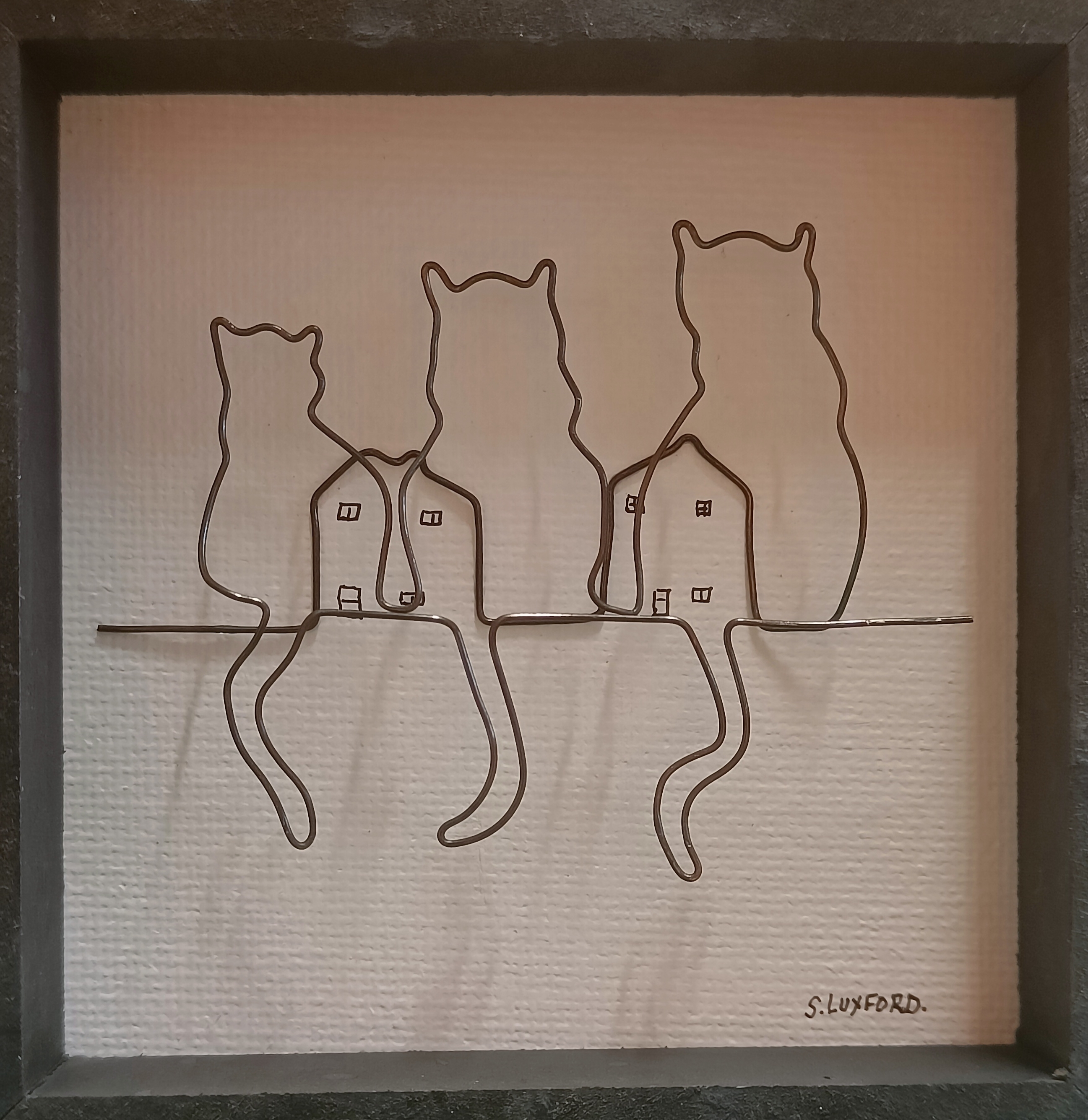 Drawing with wire – Workshop – Sarah Luxford